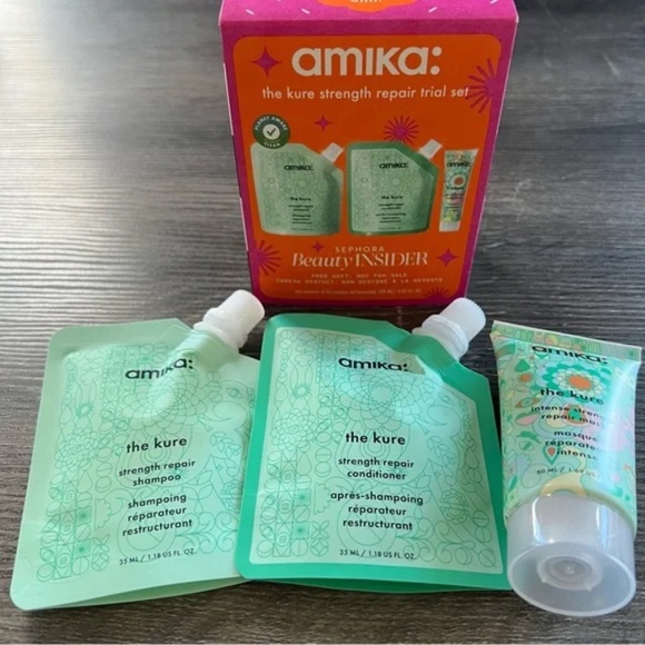 amika | Hair | Amika The Kure Strength Repair Trial Set | Poshmark
